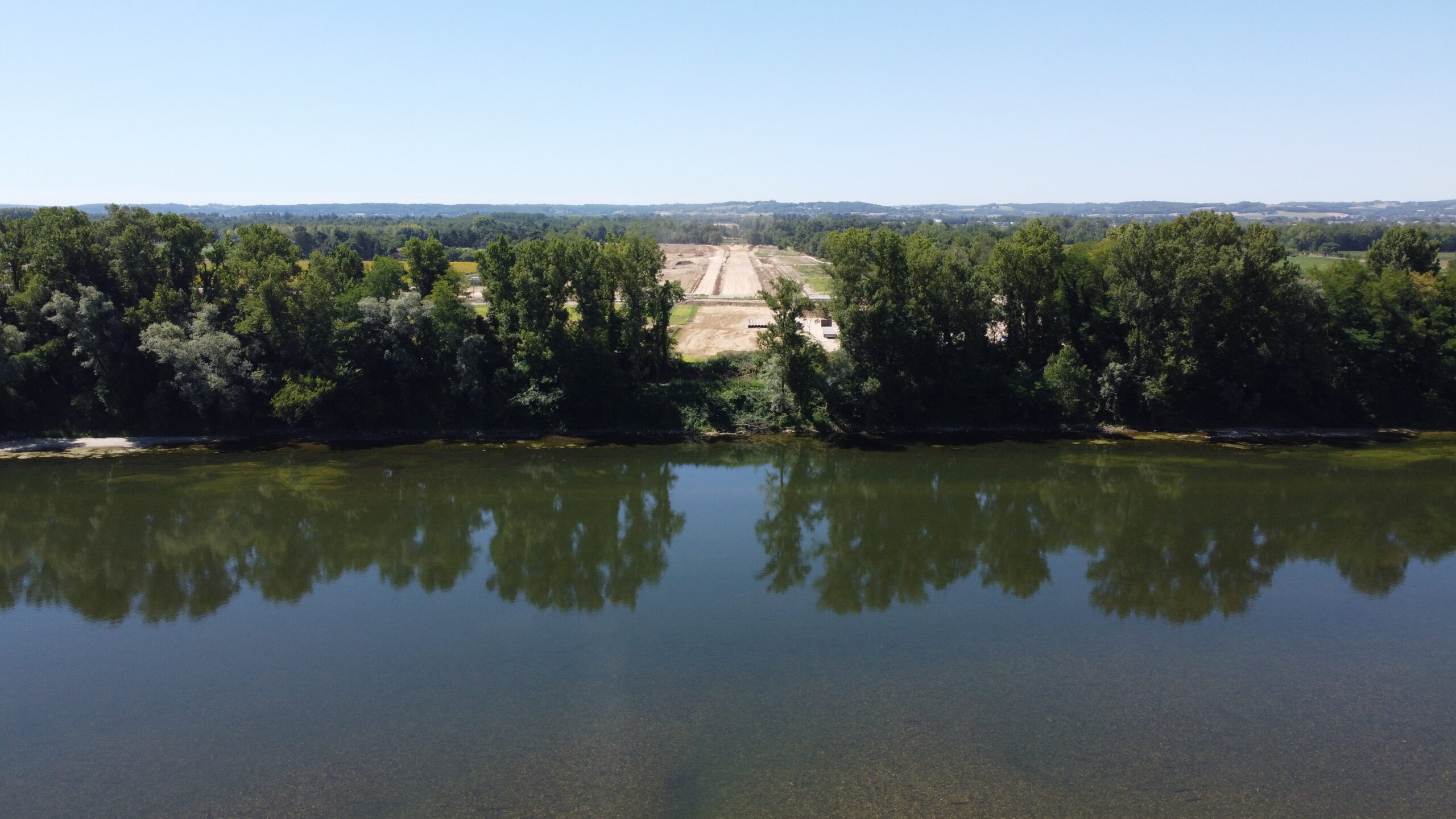 VIDÉO : Les travaux du pont et du barreau de Camélat ont débuté ...