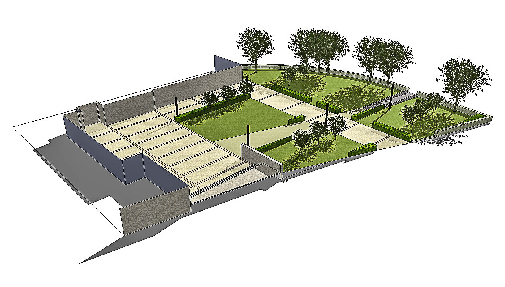 Villeneuve-sur-Lot : le parvis du musée se végétalise - Quidam Hebdo