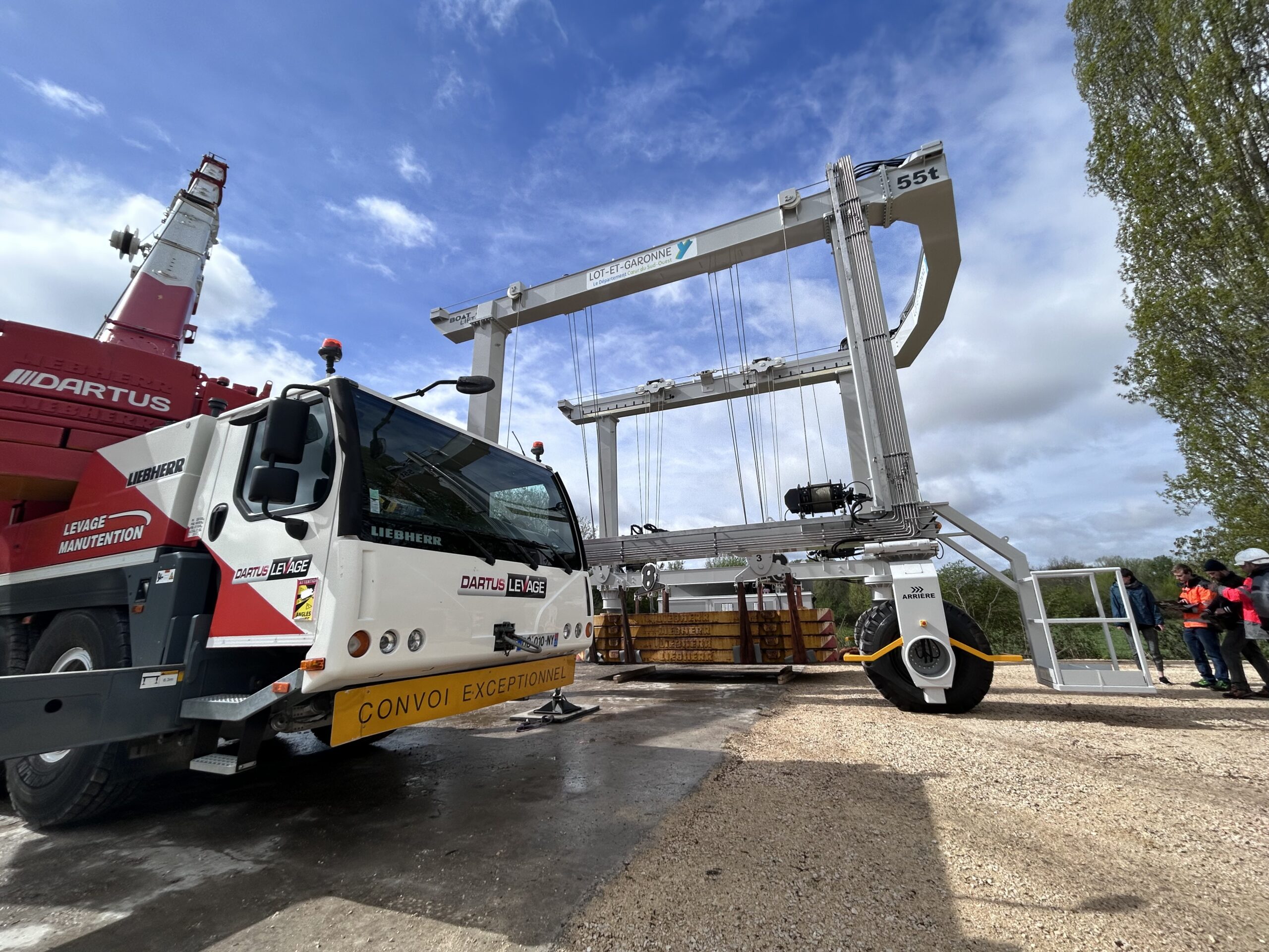 Le transbordeur de Fumel passe ses derniers essais haut la main ...