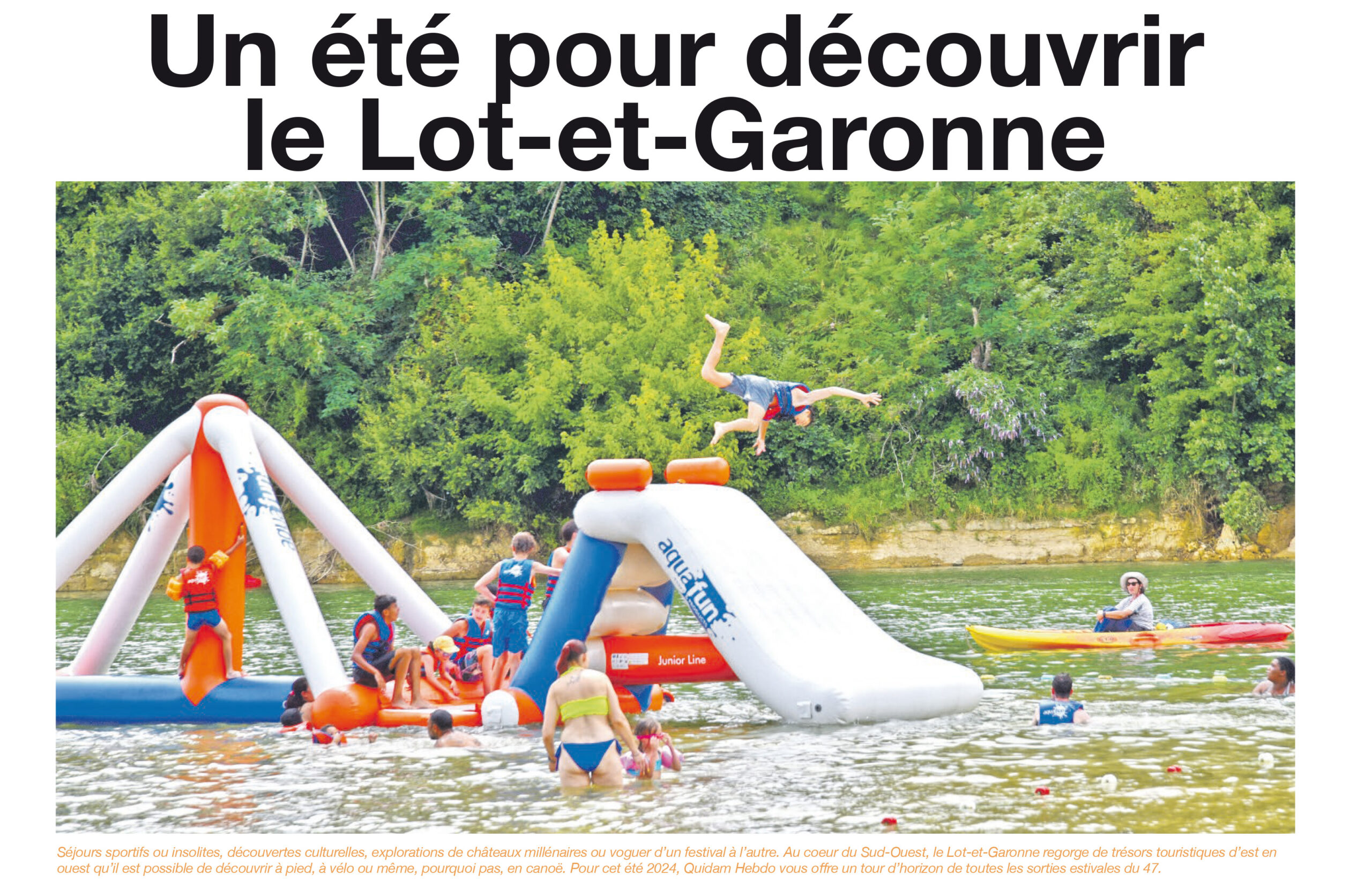 Mercredi 17 juillet 2024 - Quidam Hebdo